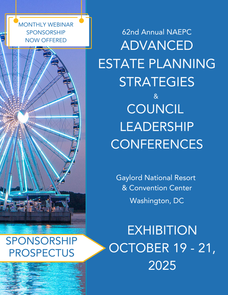 Continuing Education - Annual NAEPC Advanced Estate Planning Strategies ...